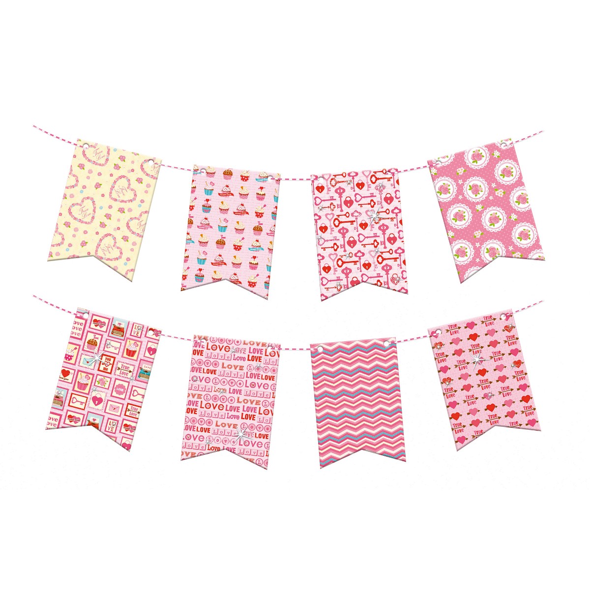 Bastelset Banner Pad "Love"