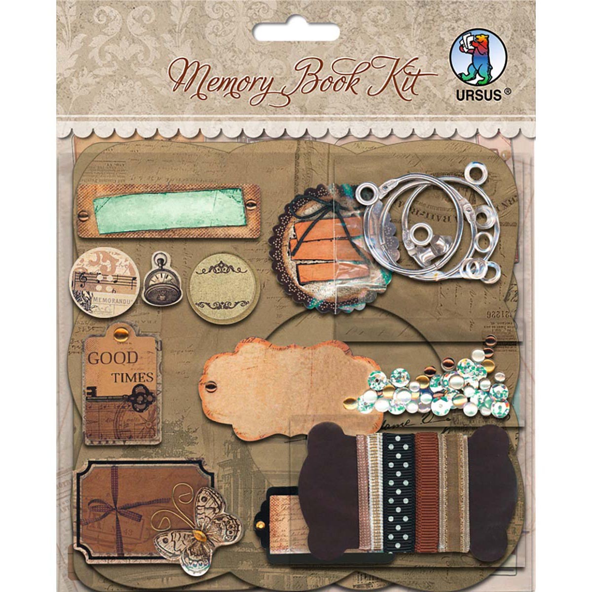 Bastelset Memory Book Kit