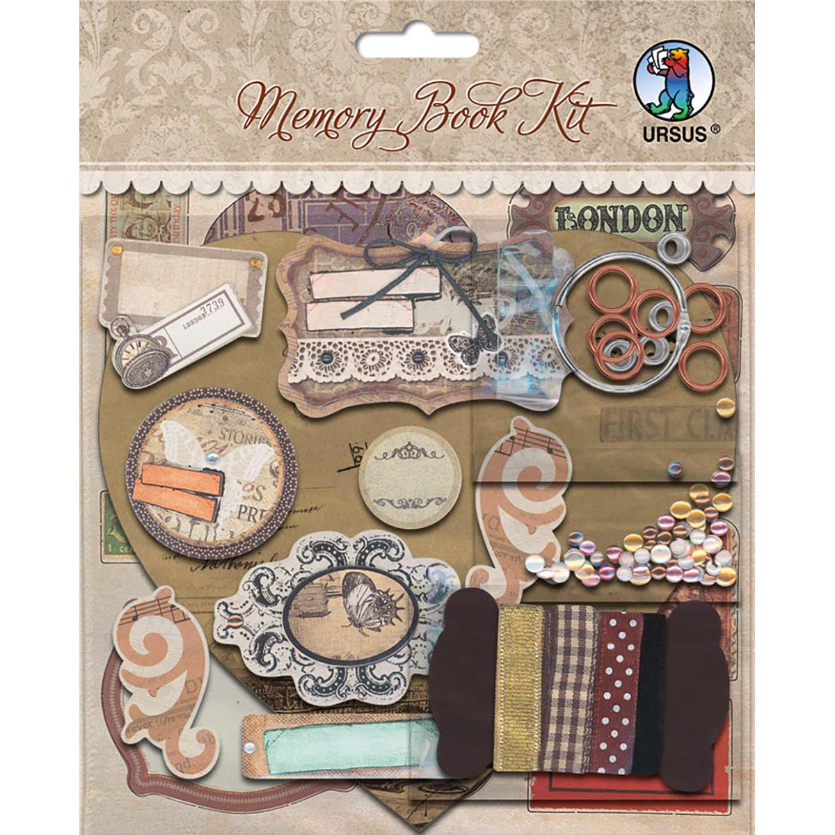 Bastelset Memory Book Kit