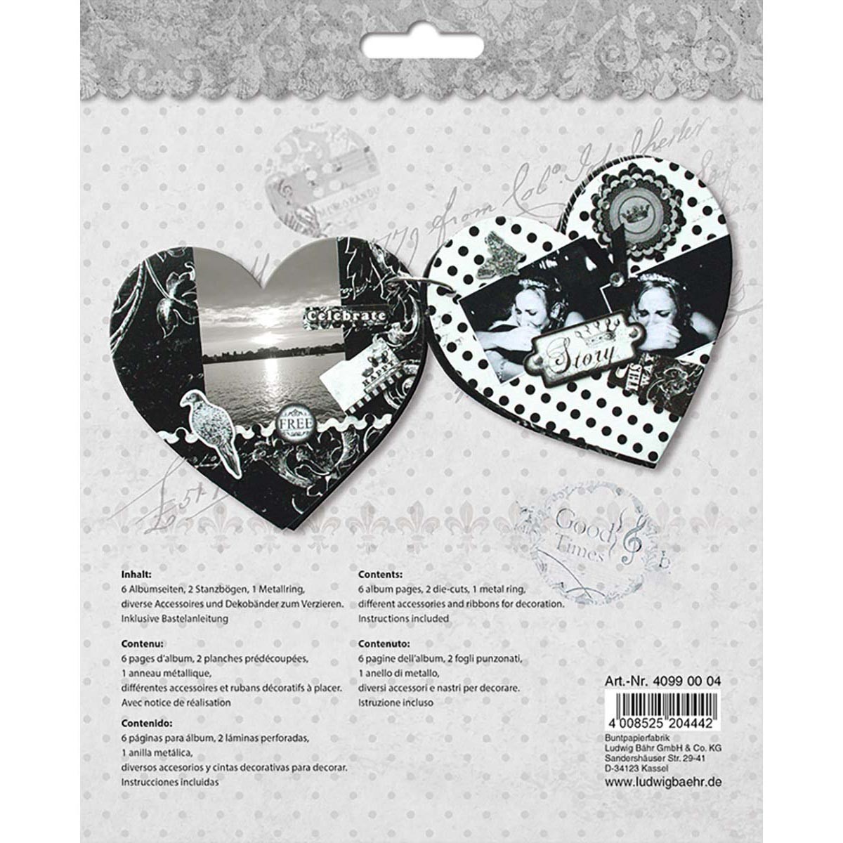 Bastelset Memory Book Kit