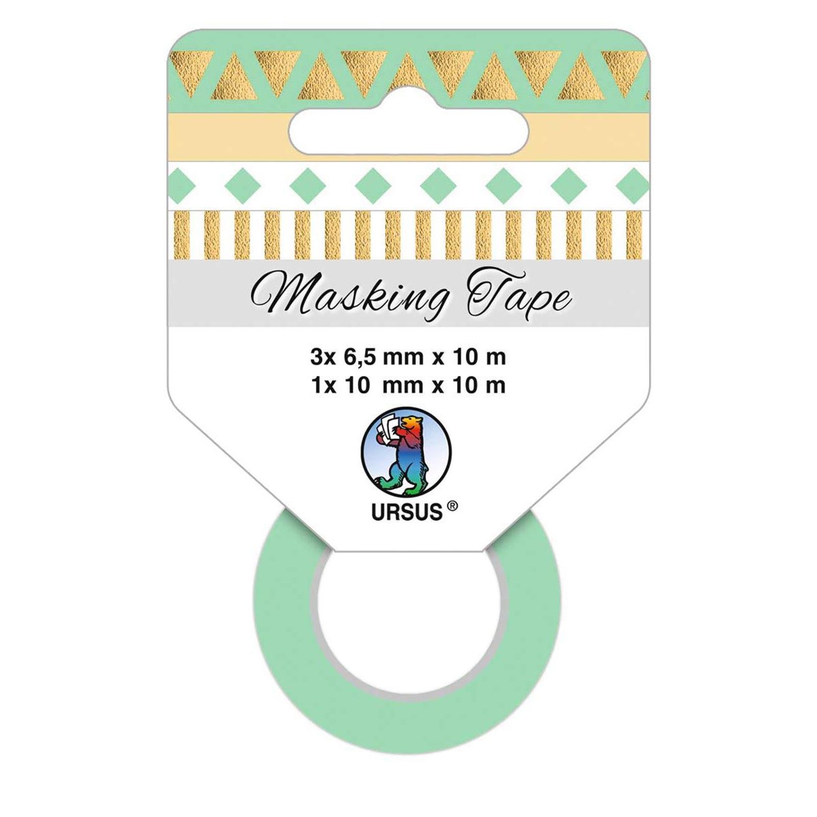 Masking Tape Set - 4 Rollen