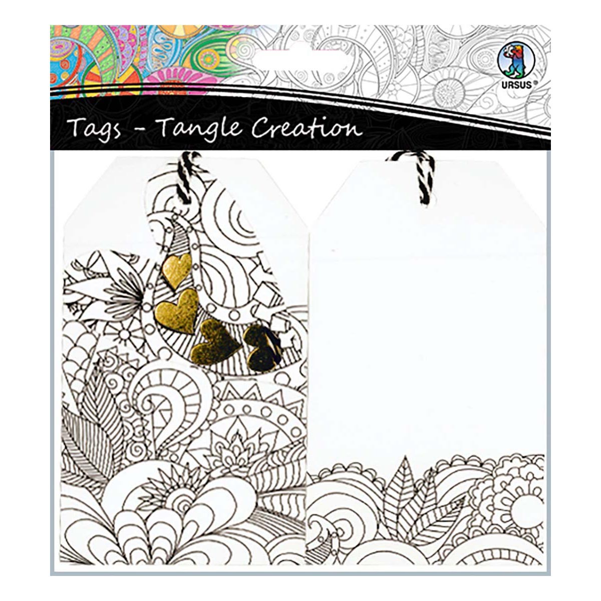 Tags Tangle Creation, 10er Set