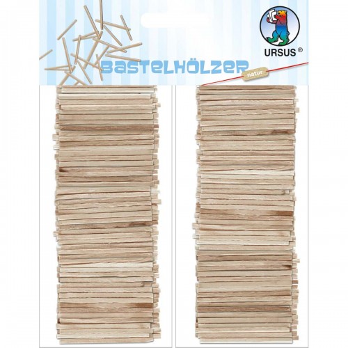 Bastelhölzer, 500 Stk. im Streichholzformat
