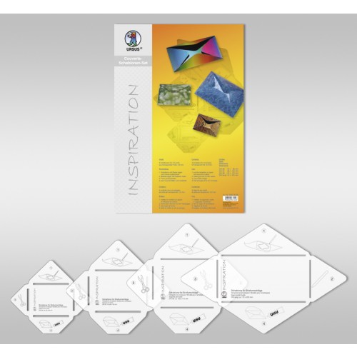 Kuvert-Schablonen Set